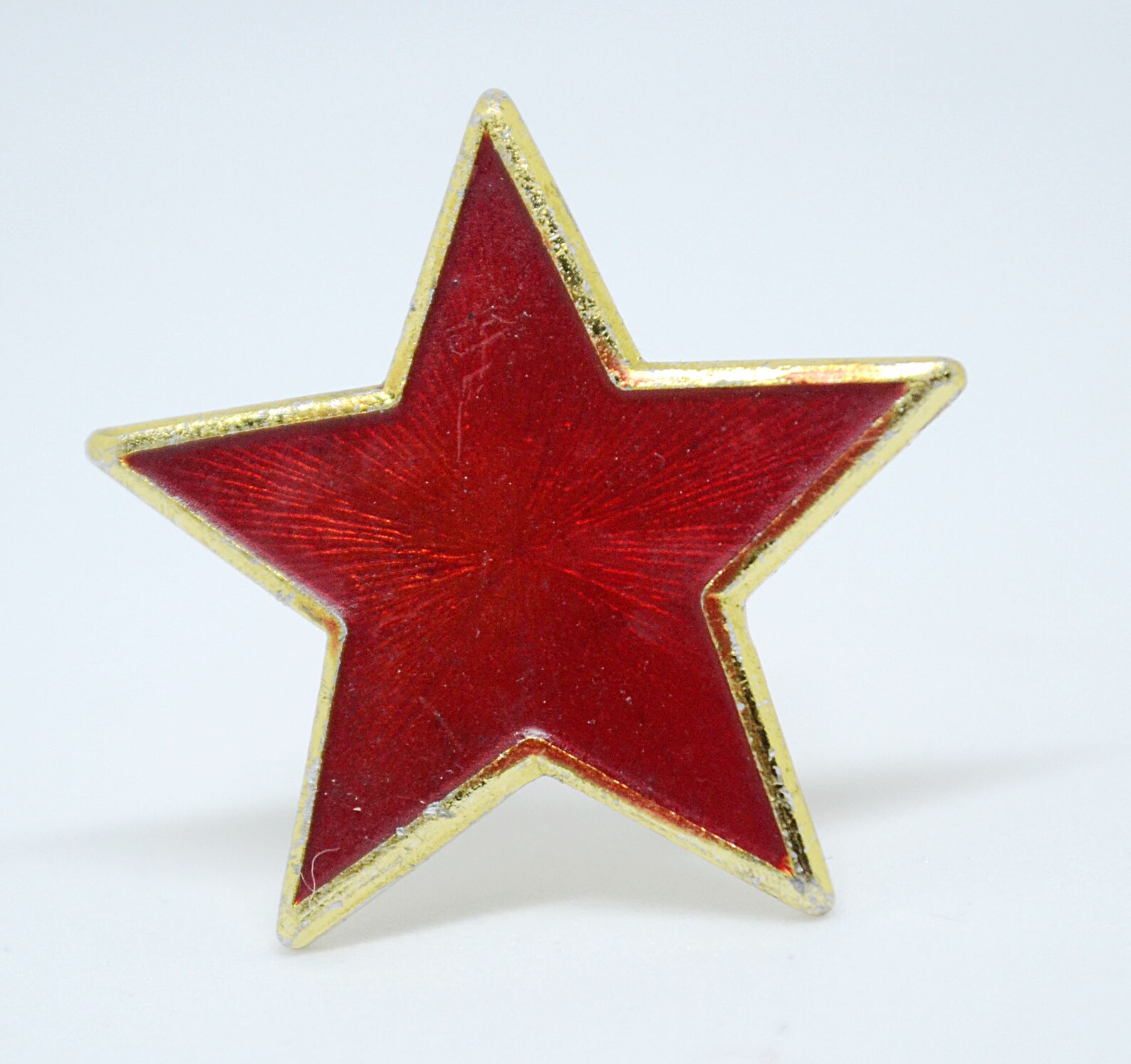 Red Star Pin Soviet Red Star Pin Vintage Soviet Badge | Etsy