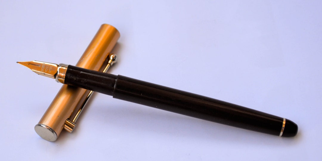 1970s BIG BEN Vintage Danish Fountain Pen - Etsy