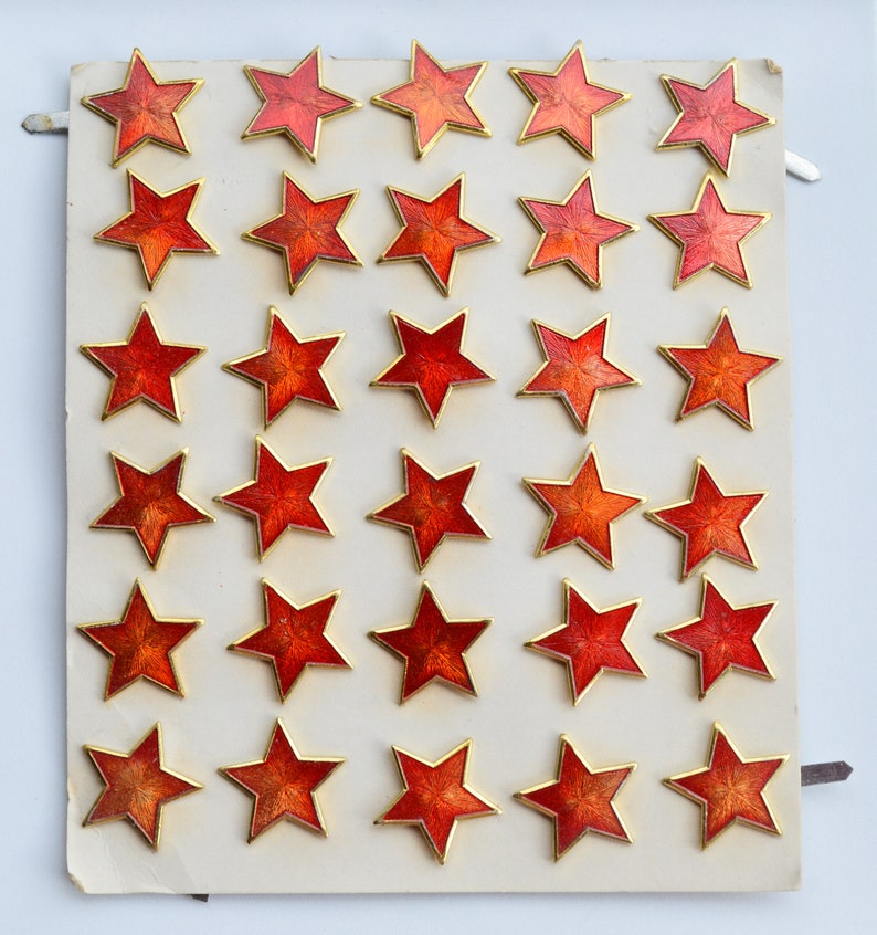 1970's Red Star Pin Soviet Red Star Pin Vintage Soviet | Etsy