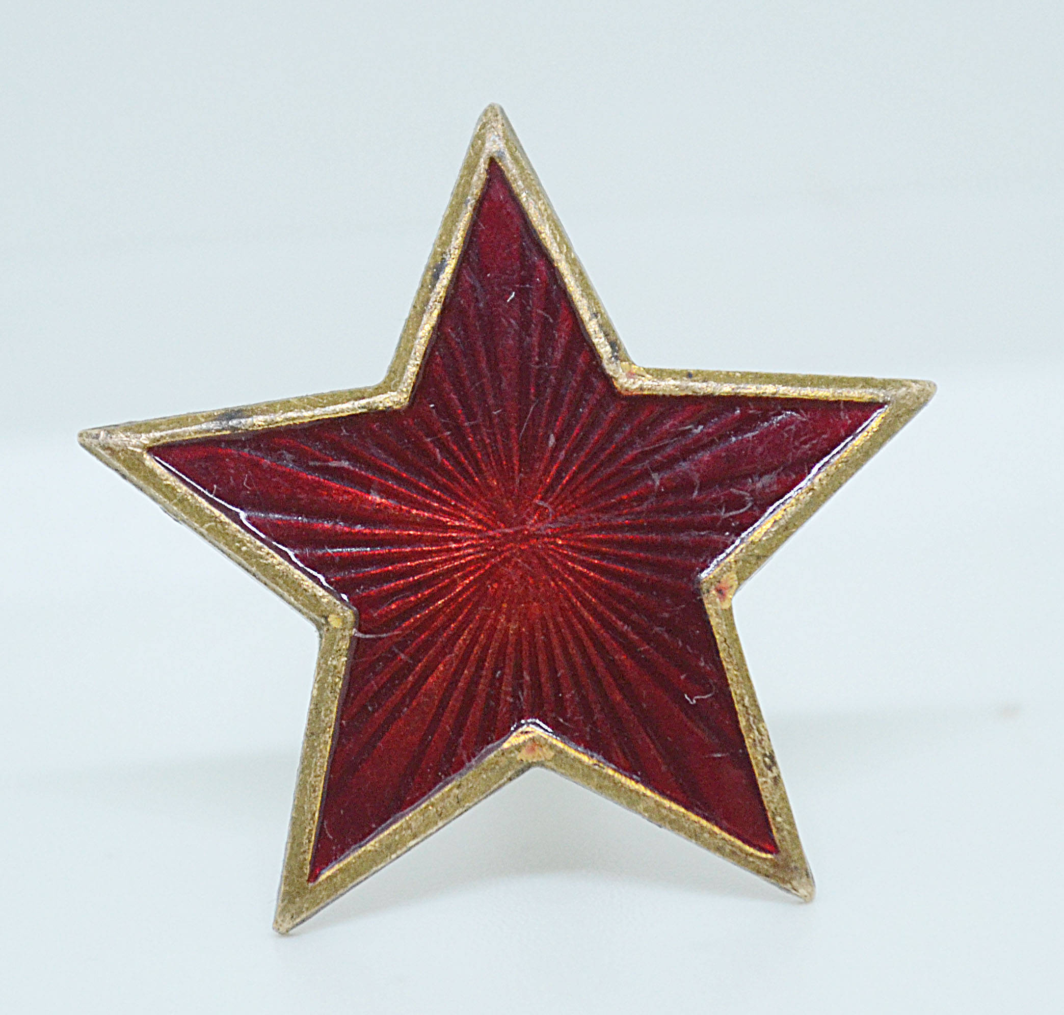 Soviet Red Star Pin Enamelled Enamel Vintage Soviet Badge | Etsy