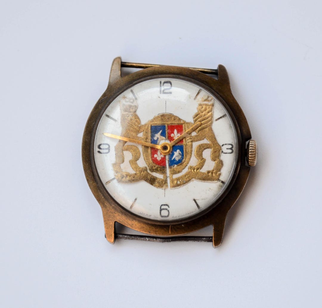 1950s Ruhla Vintage Mechanical Watch: German Retro Wristwatch - Etsy
