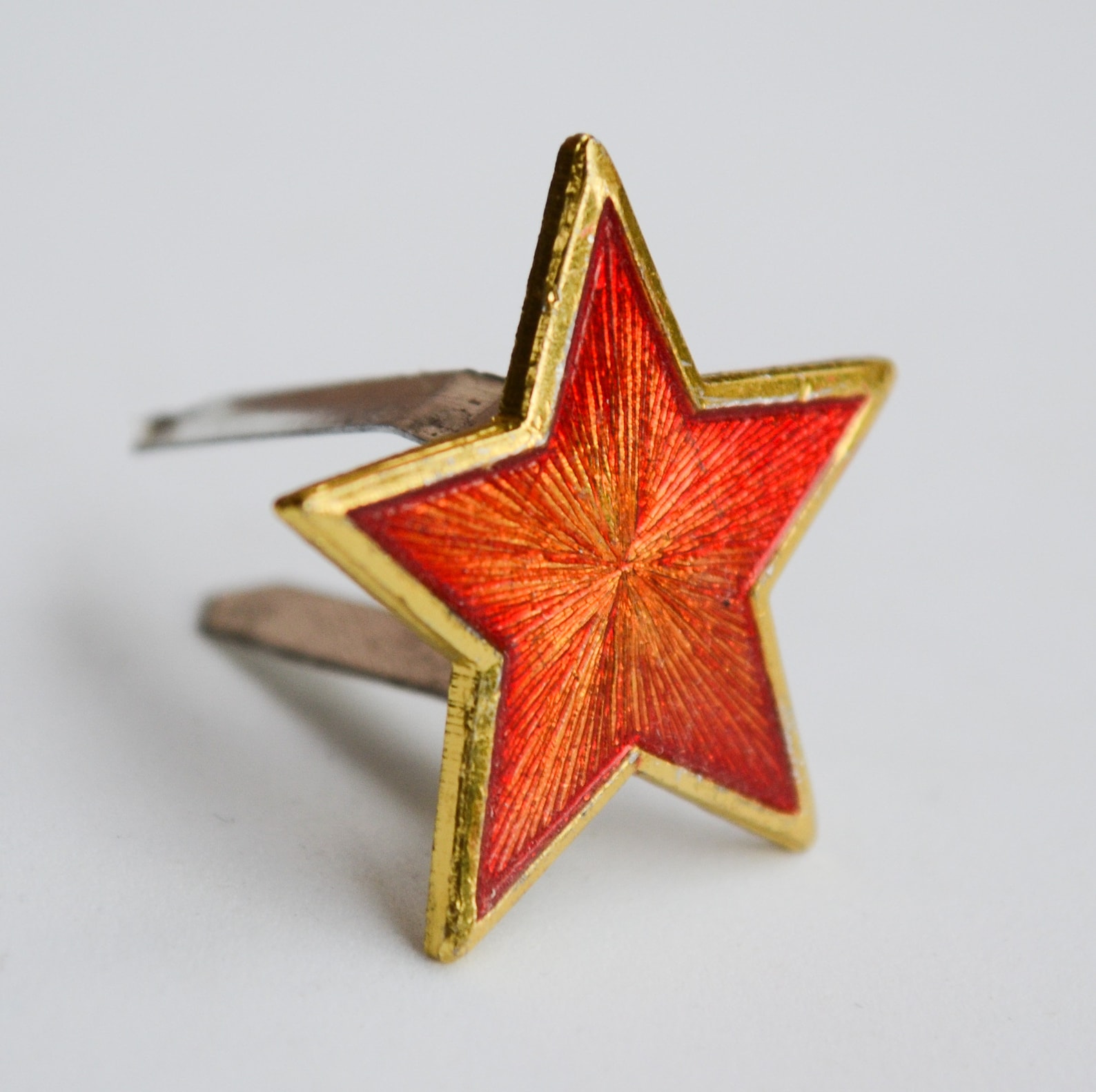1970's Red Star Pin Soviet Red Star Pin Vintage Soviet - Etsy
