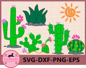 Aztec cactus svg | Etsy