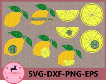 Lemon svg | Etsy