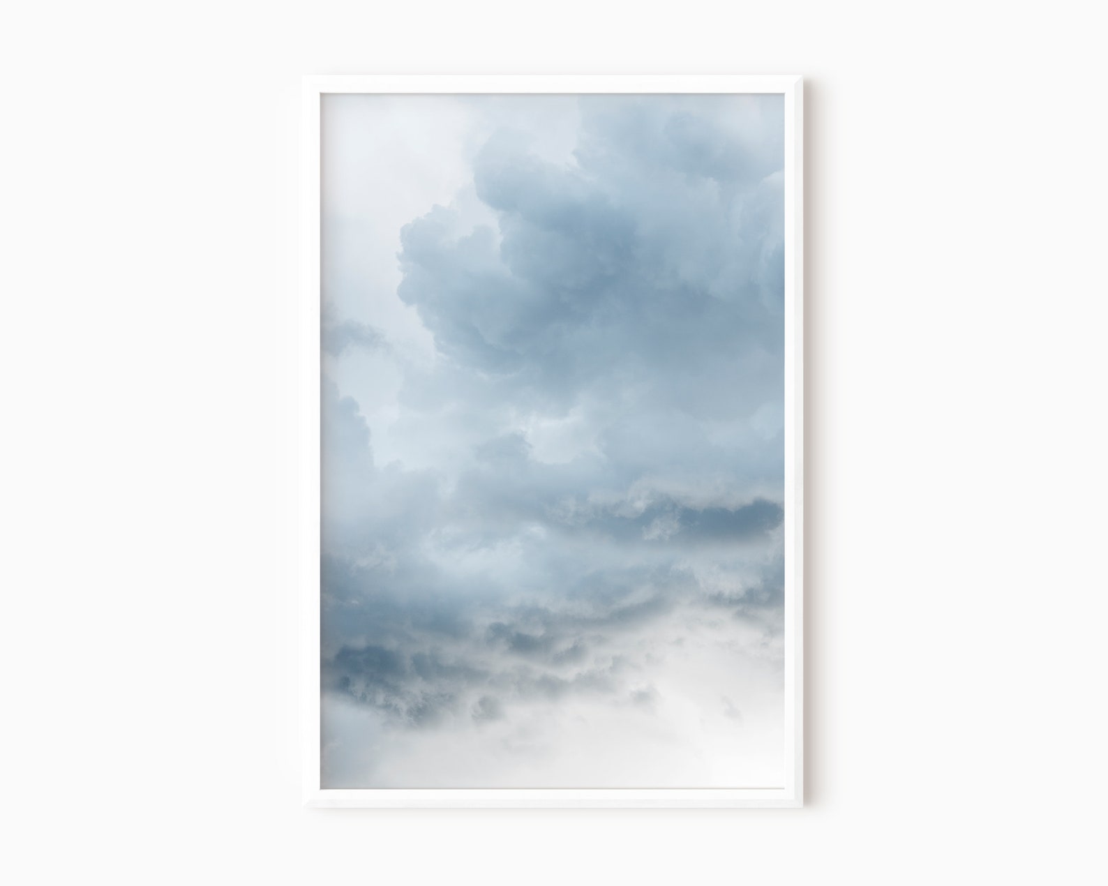Blue Cloud Print Printable Nature Photography DOWNLOAD 0046 - Etsy