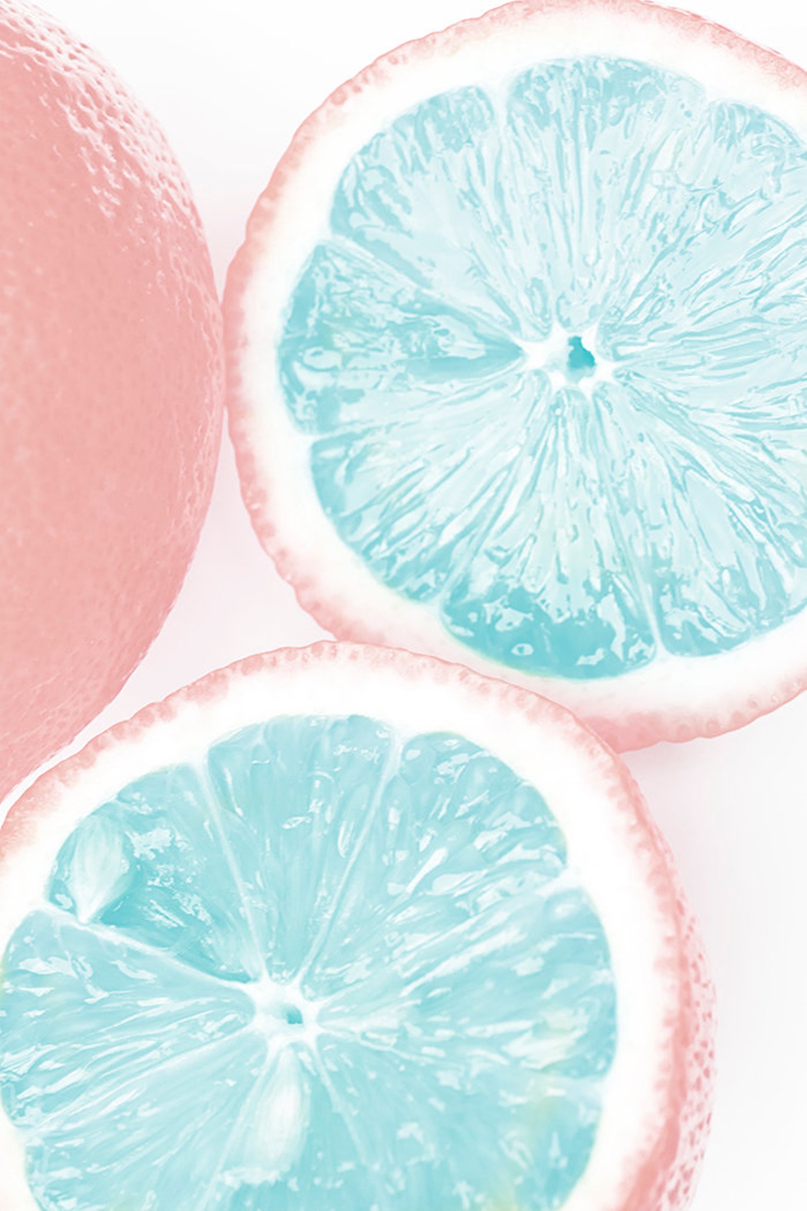 Lemon Slice Art Print Printable Abstract Wall Art 0403 - Etsy