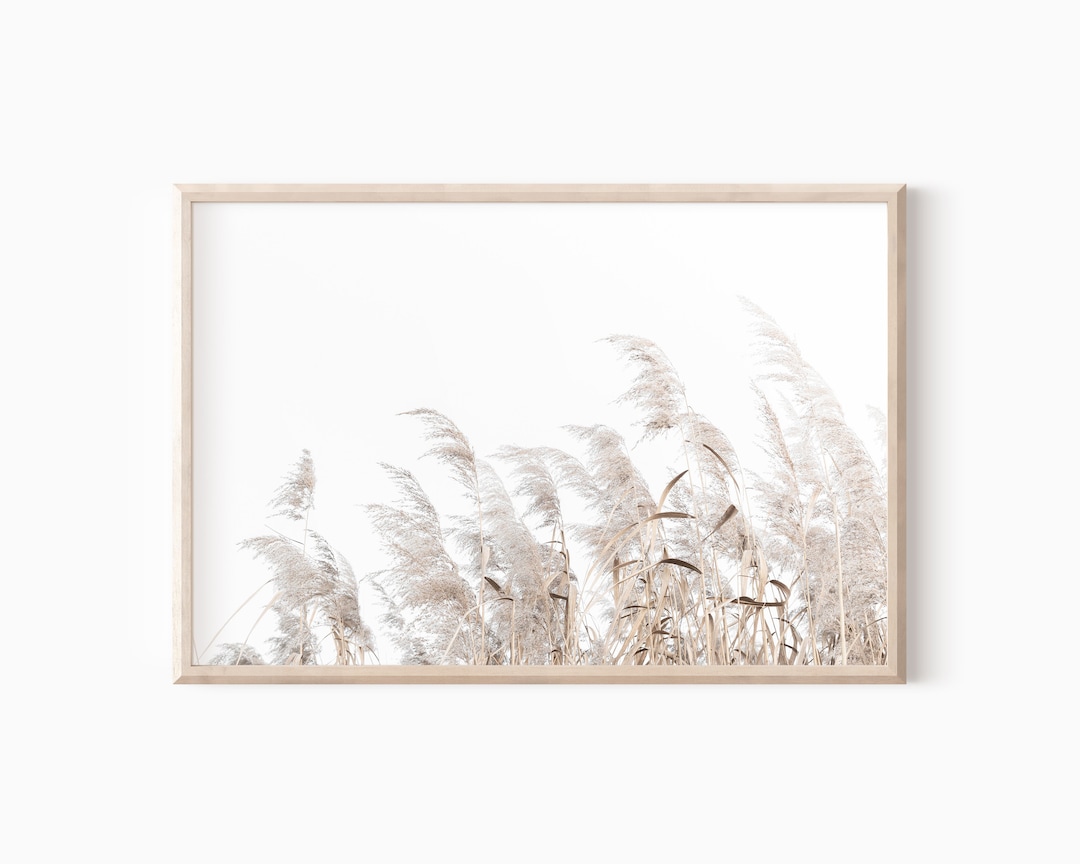 Beige Grass Print | Printable Farmhouse Art Print DOWNLOAD #0323 - Etsy
