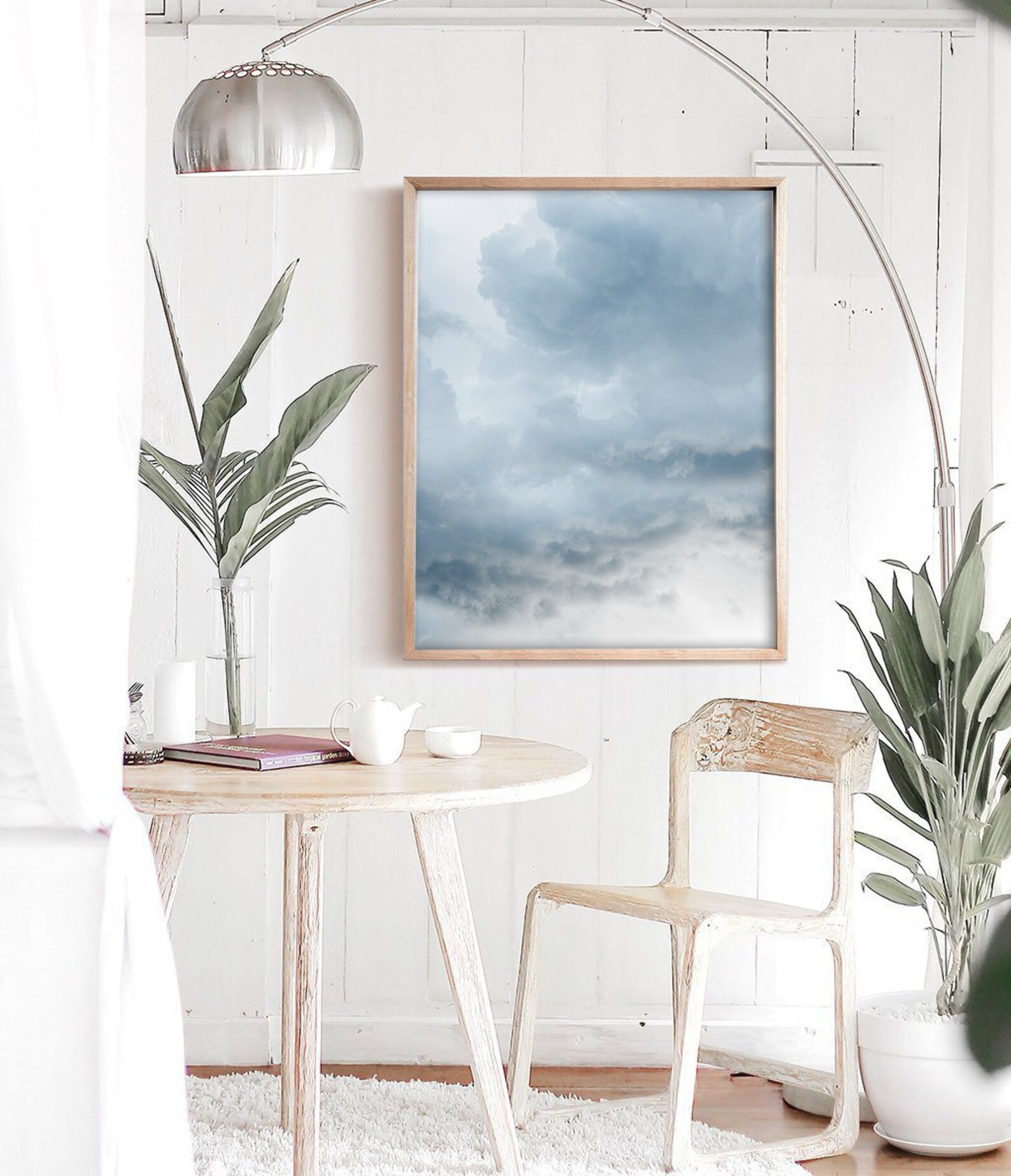 Blue Cloud Print Printable Nature Photography DOWNLOAD 0046 - Etsy