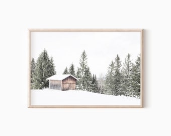 Log Cabin Art - Etsy