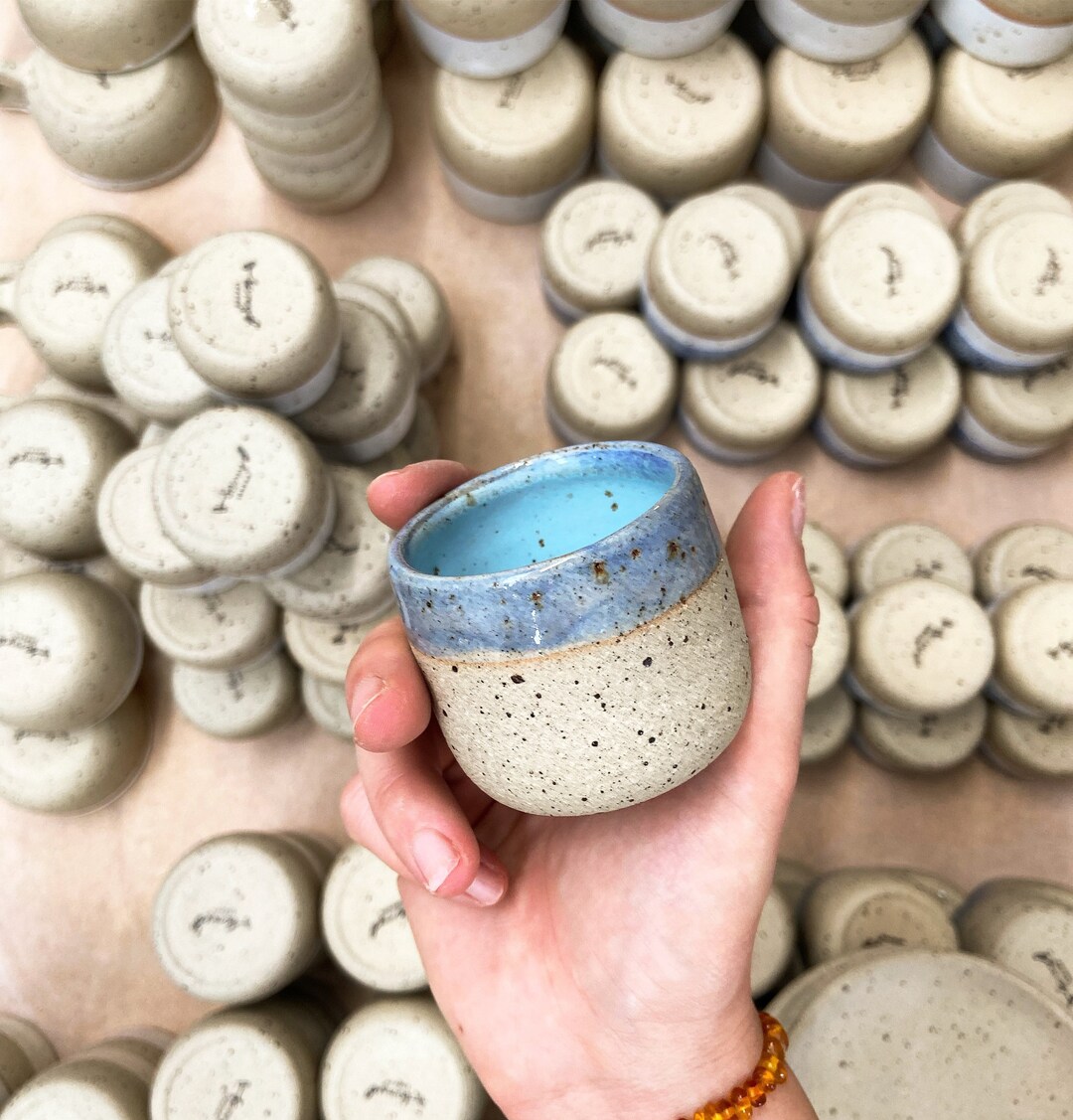 2 Oz 56 Ml Ceramic Espresso Cup, Tumbler, Handmade Gift, House Warming ...