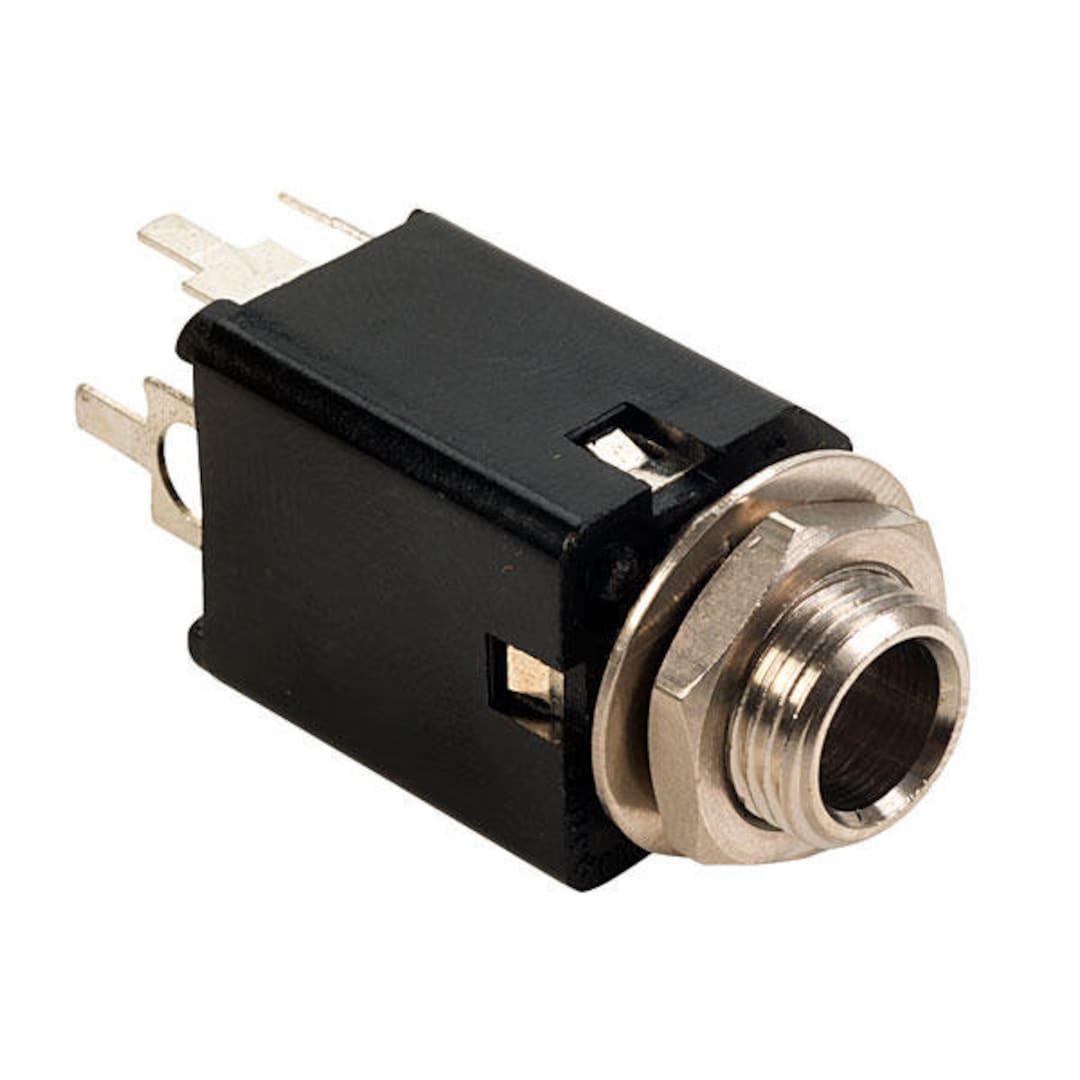 1/4” / 6.35mm Switchcraft Mono Jack Socket 12APC Female Connector DIY ...