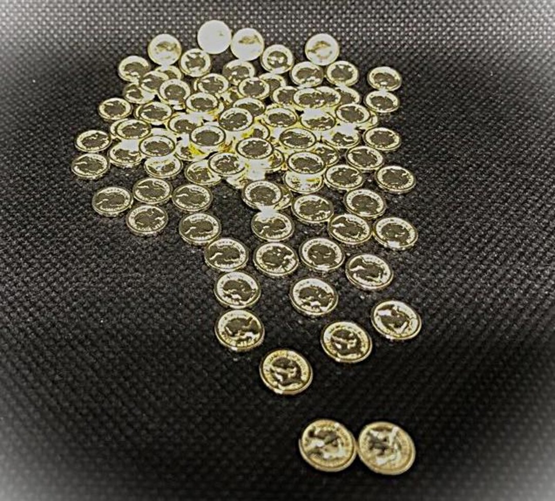 10 or 20 Pcs Mini Coins - Etsy