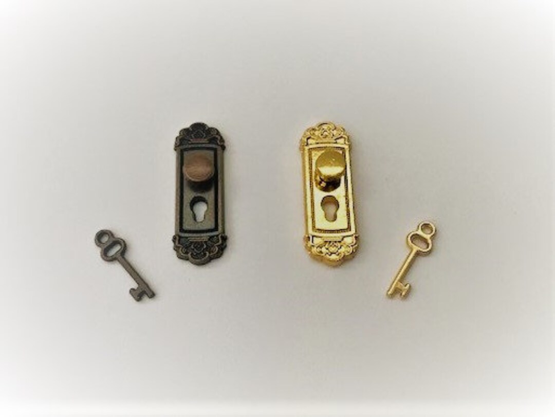 1 Mini Door Lock With Key - Etsy