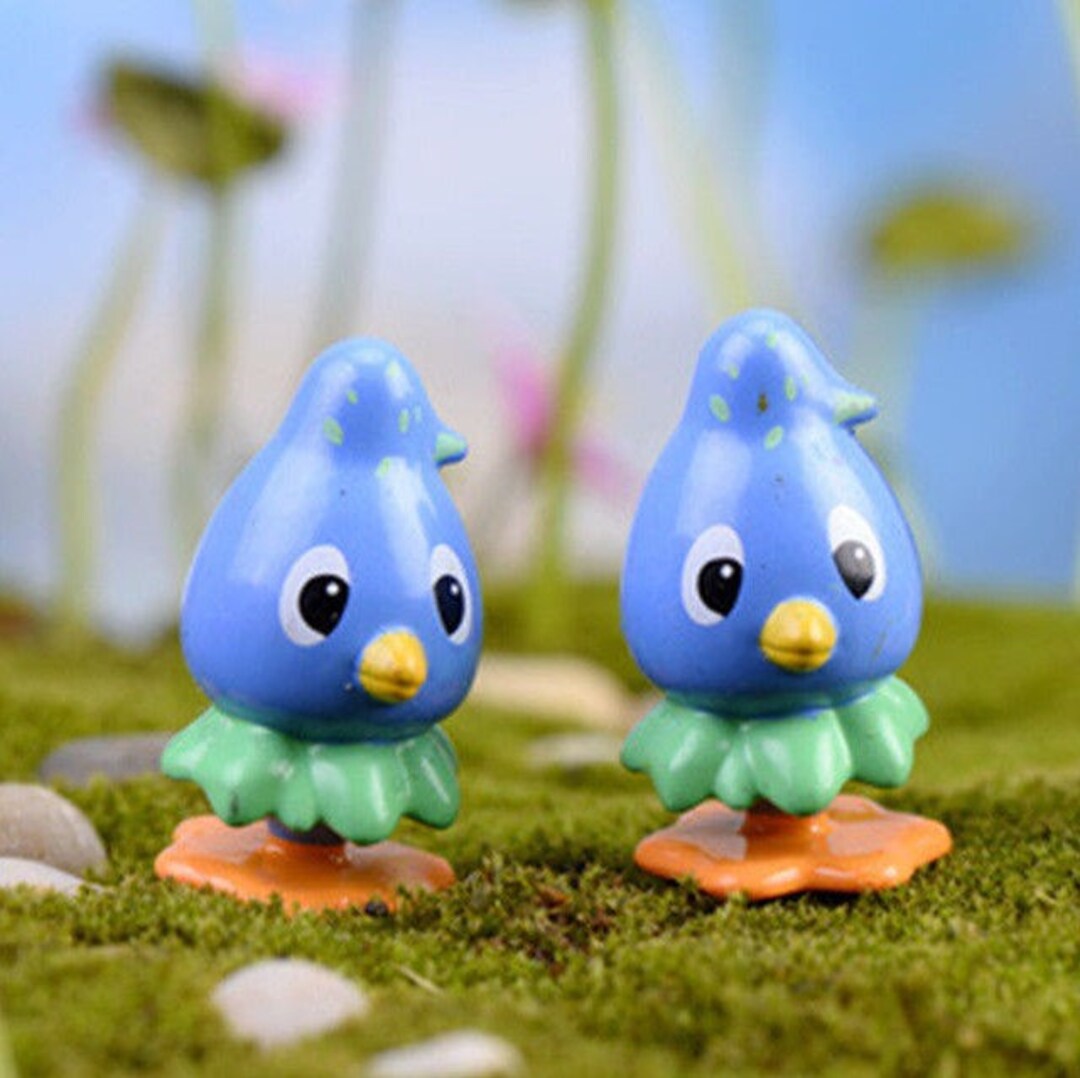 2 Mini Bluebirds & 6 Owls -- Clearance! - Etsy