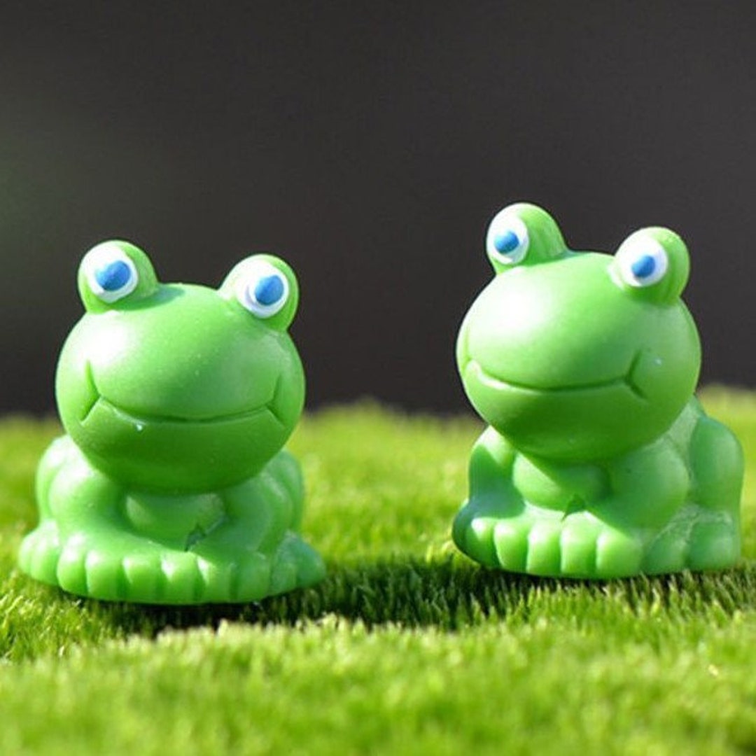 2 Mini Frogs - Etsy