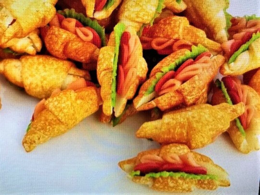 2 Mini Meat Sandwiches - Etsy
