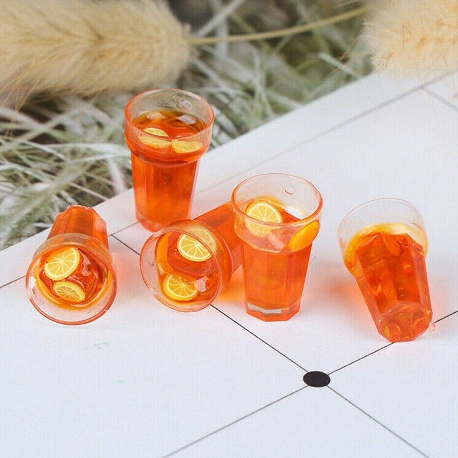 Pair of Refreshing Mini Drinks | Etsy