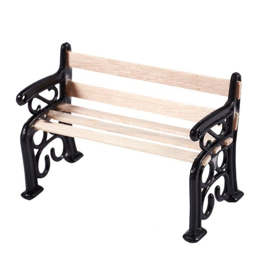 Mini Park Bench - Etsy