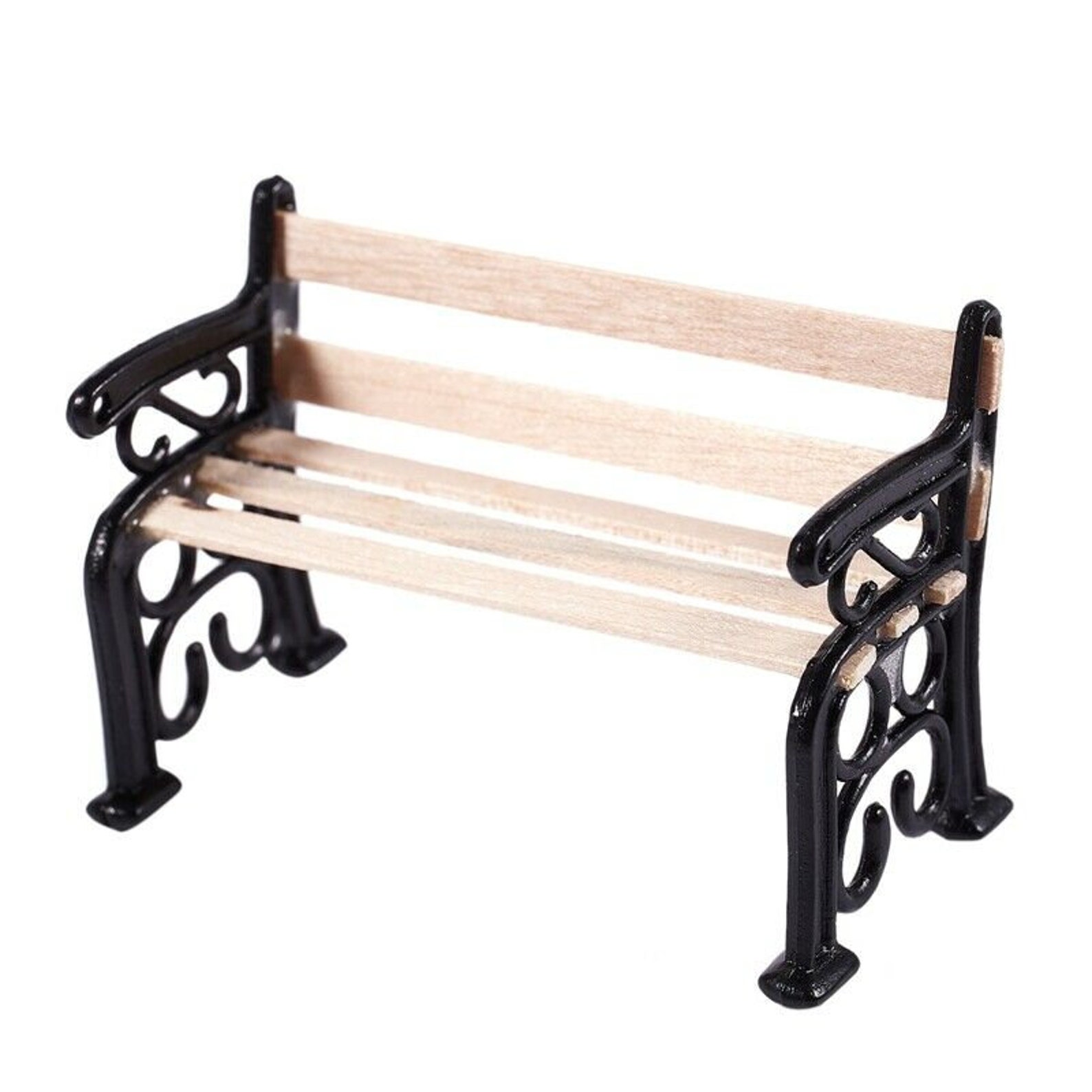 Mini Park Bench - Etsy