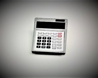 Miniature Calculator Miniatures Home Decor Dollhouse Miniatures ...