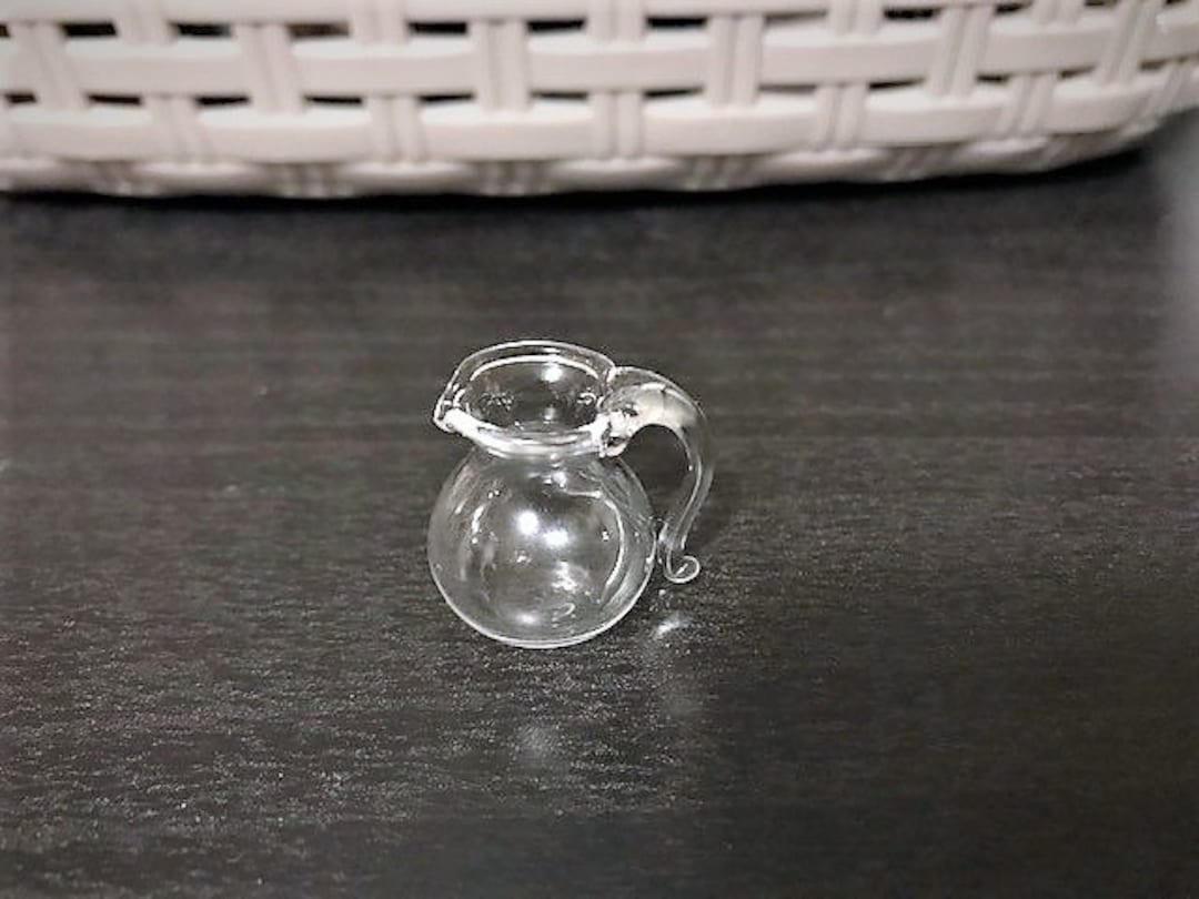 Mini Glass Jug - Etsy