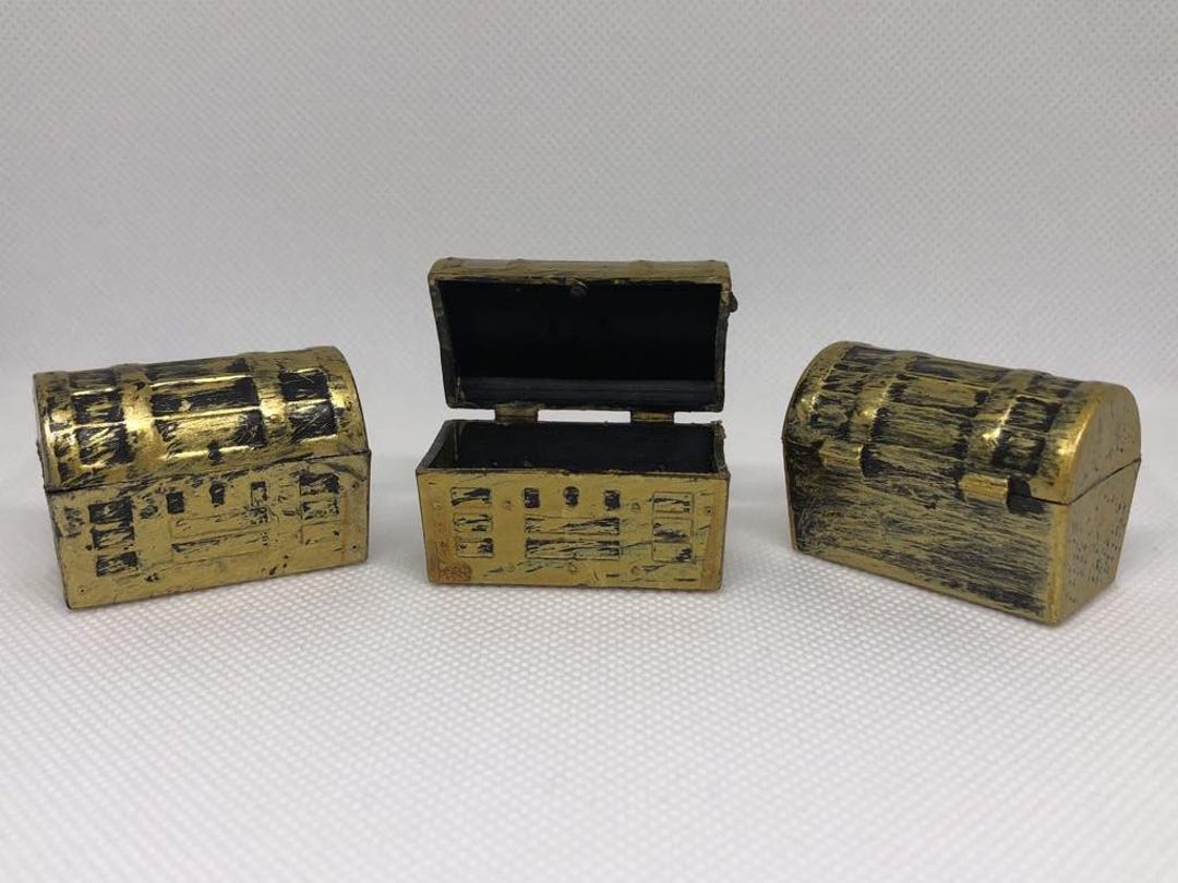 1, 5 or 10 Miniature Treasure Chests - Etsy