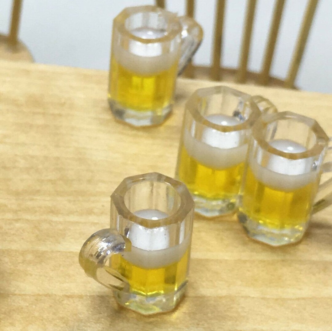 Set of 2 Mini Beer Mugs - Etsy