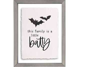 Halloween Batty Sign - Etsy