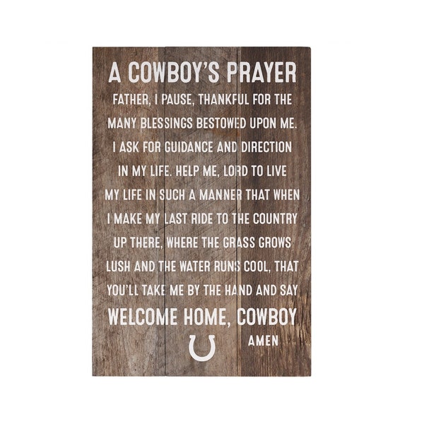 Cowboy Prayer - Etsy