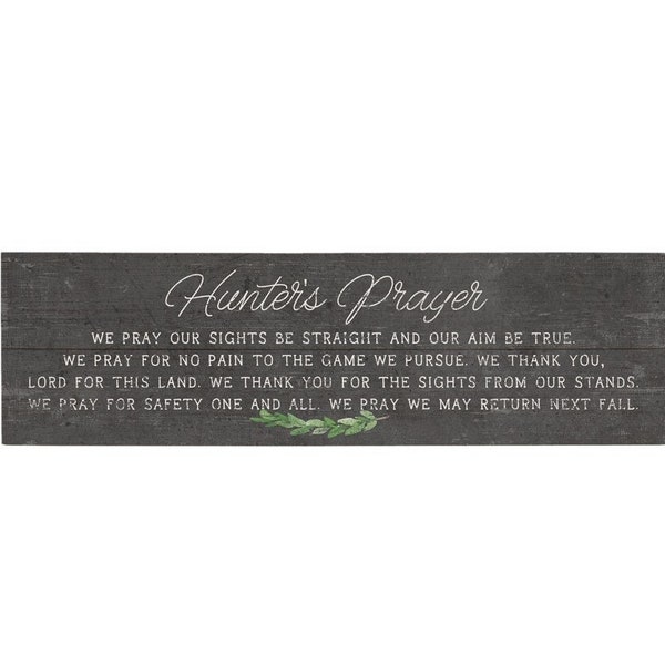 Hunters Prayer - Etsy