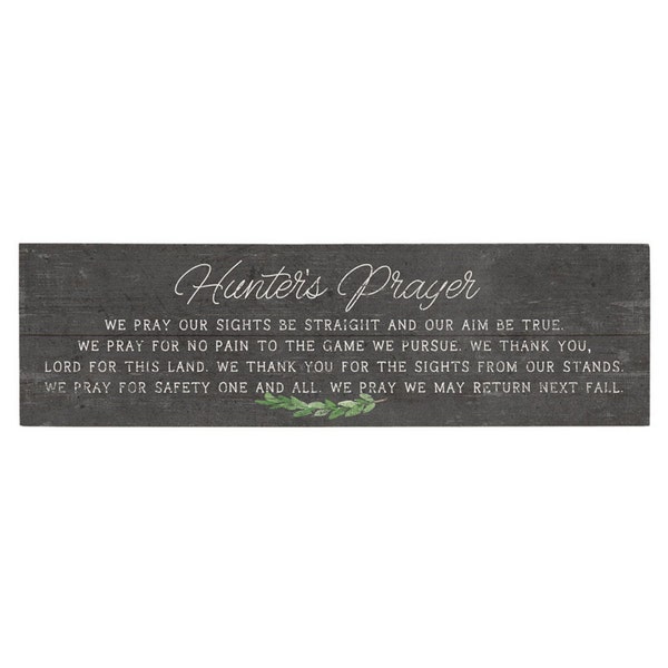 Hunters Prayer - Etsy