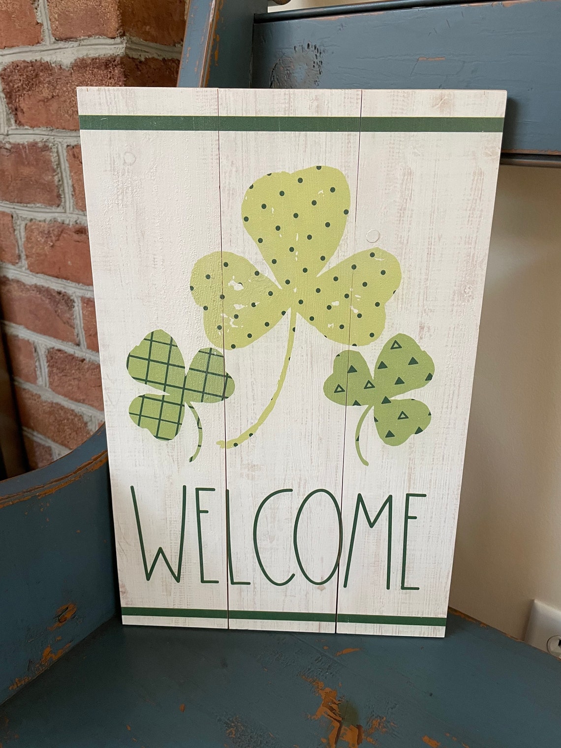 Irish Welcome Sign St Patrick's Day Wood Welcome Sign | Etsy