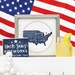 Pledge of Allegiance Sign Wood Sign With Frame TWO Sizes USA Wall Art ...