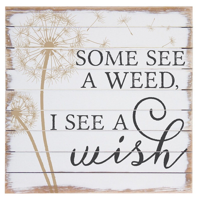 Dandelion Sign - Etsy