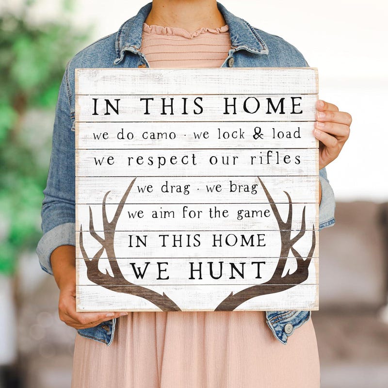 Hunting Wall Decor - Etsy
