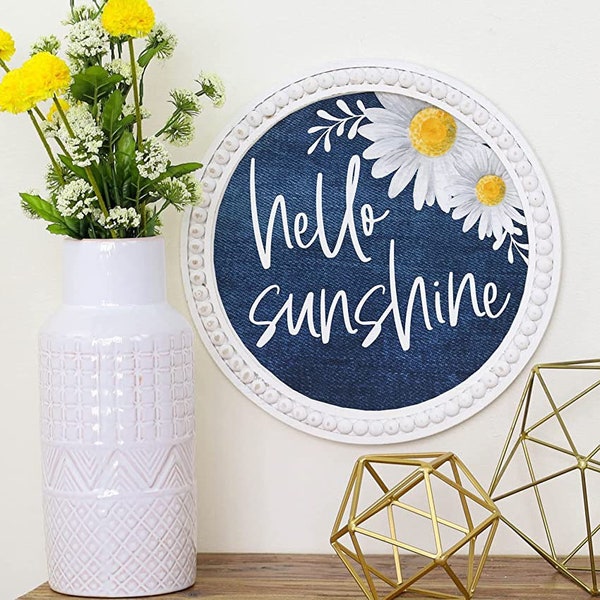 Denim Shabby Flowers - Etsy