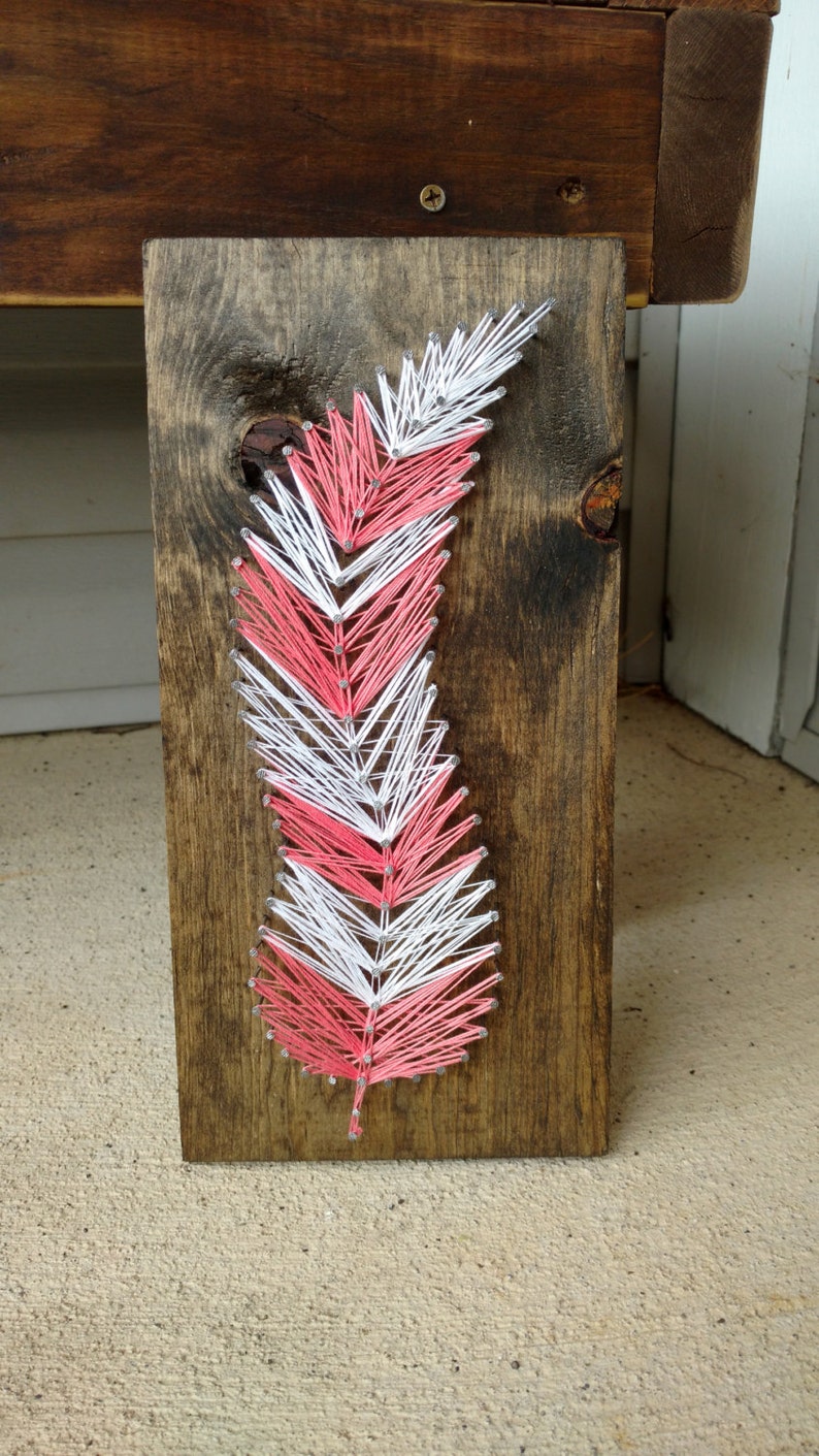 Feather String Art - Etsy