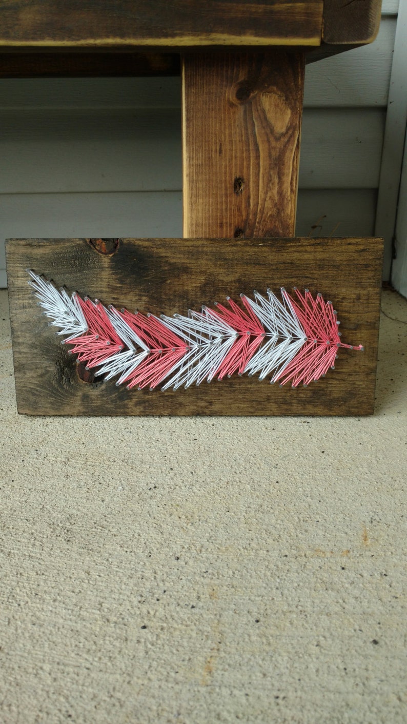 Feather String Art - Etsy