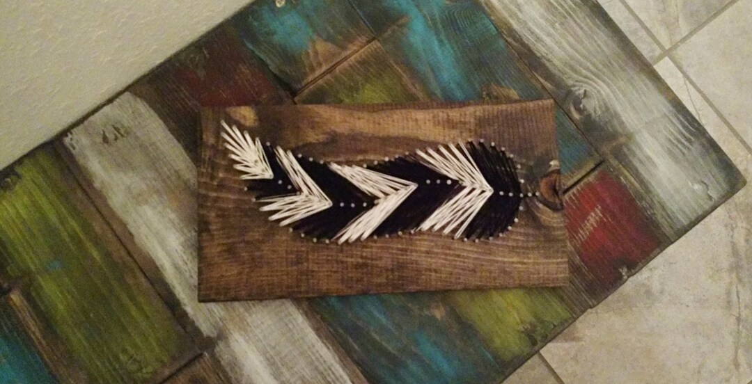 Feather String Art - Etsy