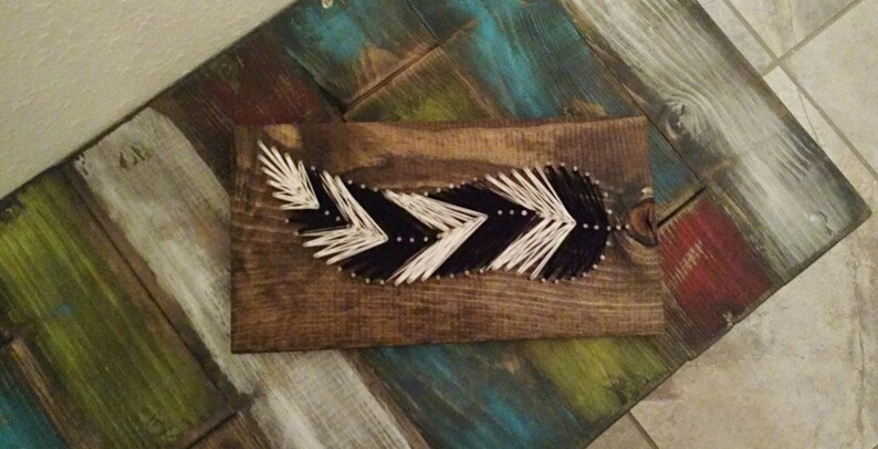Feather String Art - Etsy