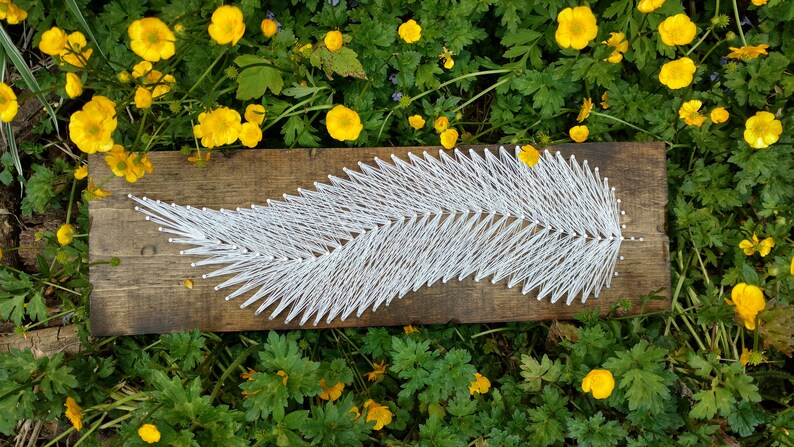 Feather String Art - Etsy