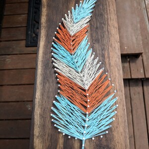 Feather String Art - Etsy