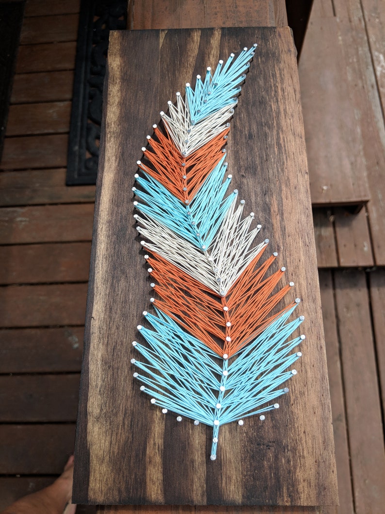 Feather String Art - Etsy