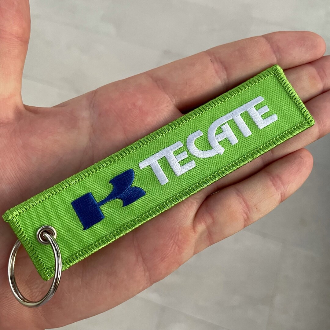 Tecate Kawasaki single Tag ATC ATV Keychain Tag Label - Etsy