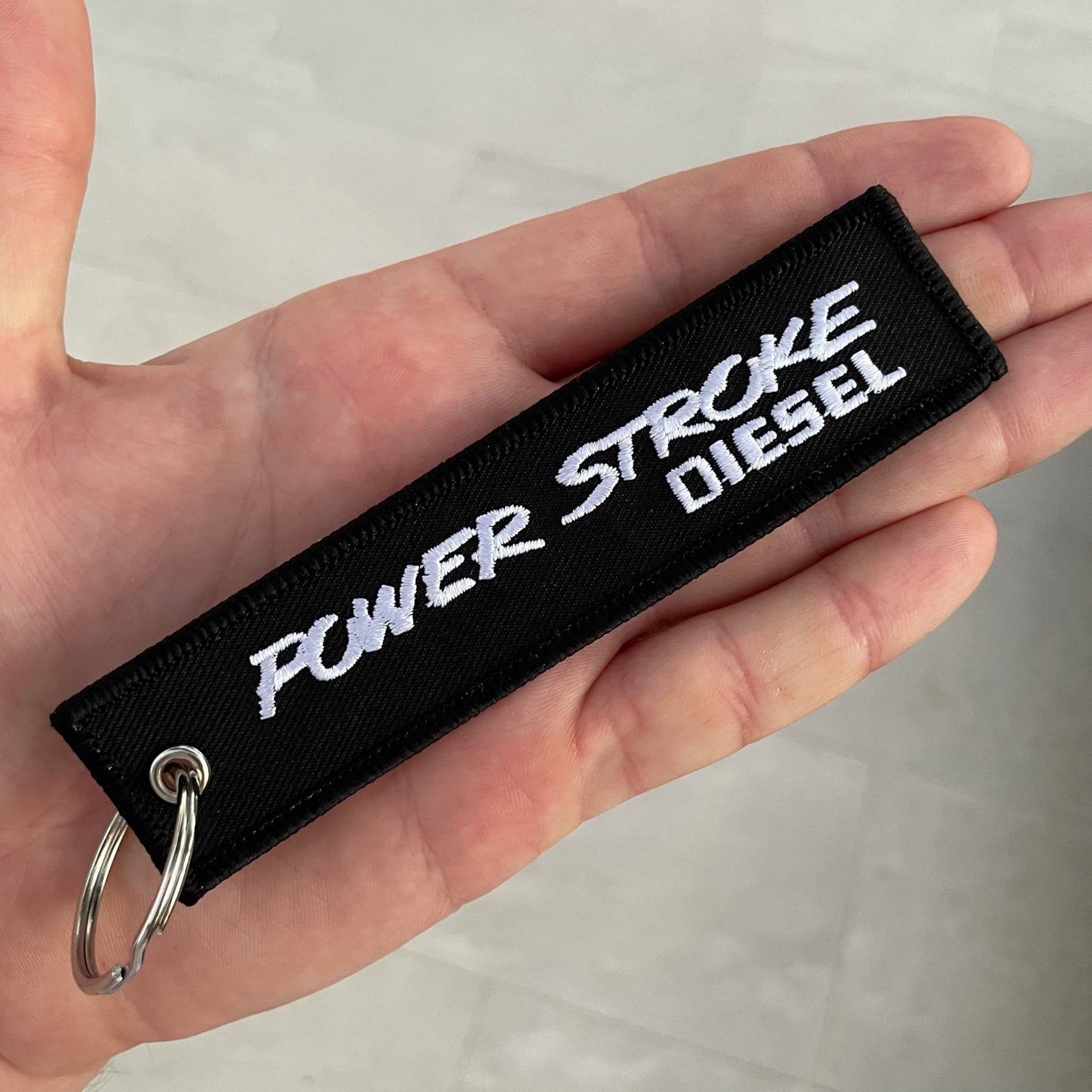 Ford Powerstroke OBS 7.3 6.0 Tag Keychain SINGLE TAG - Etsy