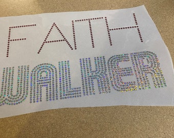 Custom Rhinestone Transfer - Etsy