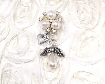 Angel Brooch - Etsy