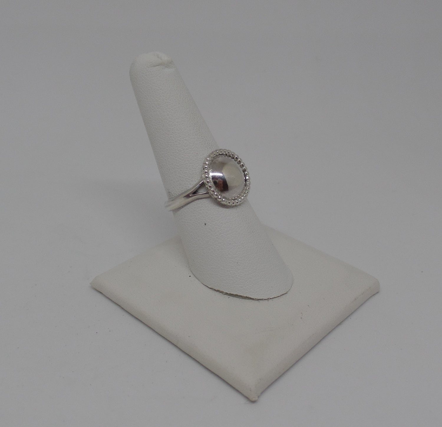 Sterling Silver Dome Ring Silver Dome Ring Simplet Sterling - Etsy