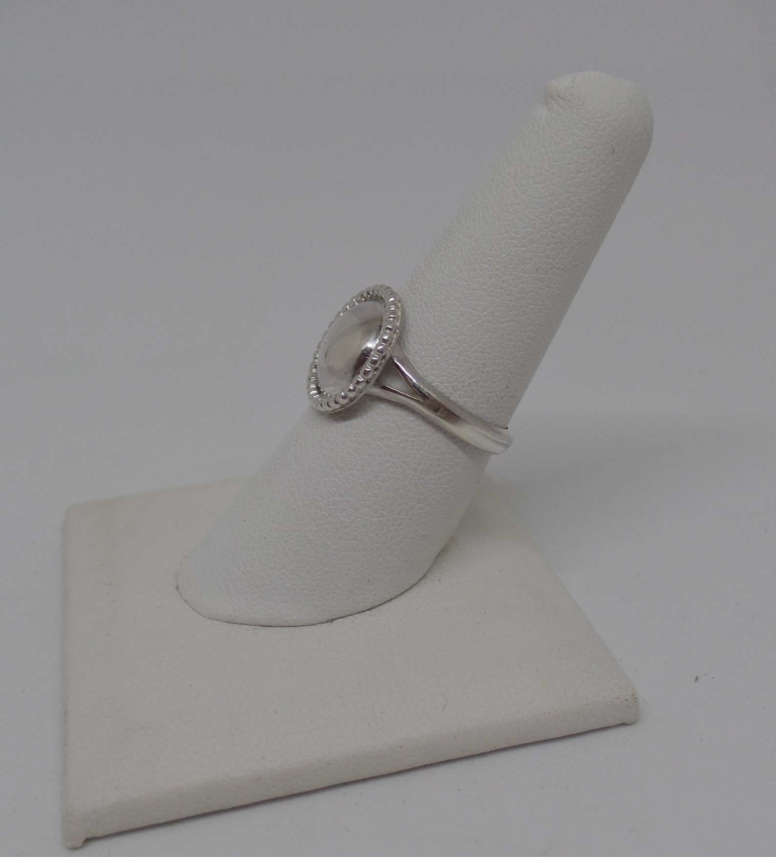 Sterling Silver Dome Ring Silver Dome Ring Simplet Sterling - Etsy