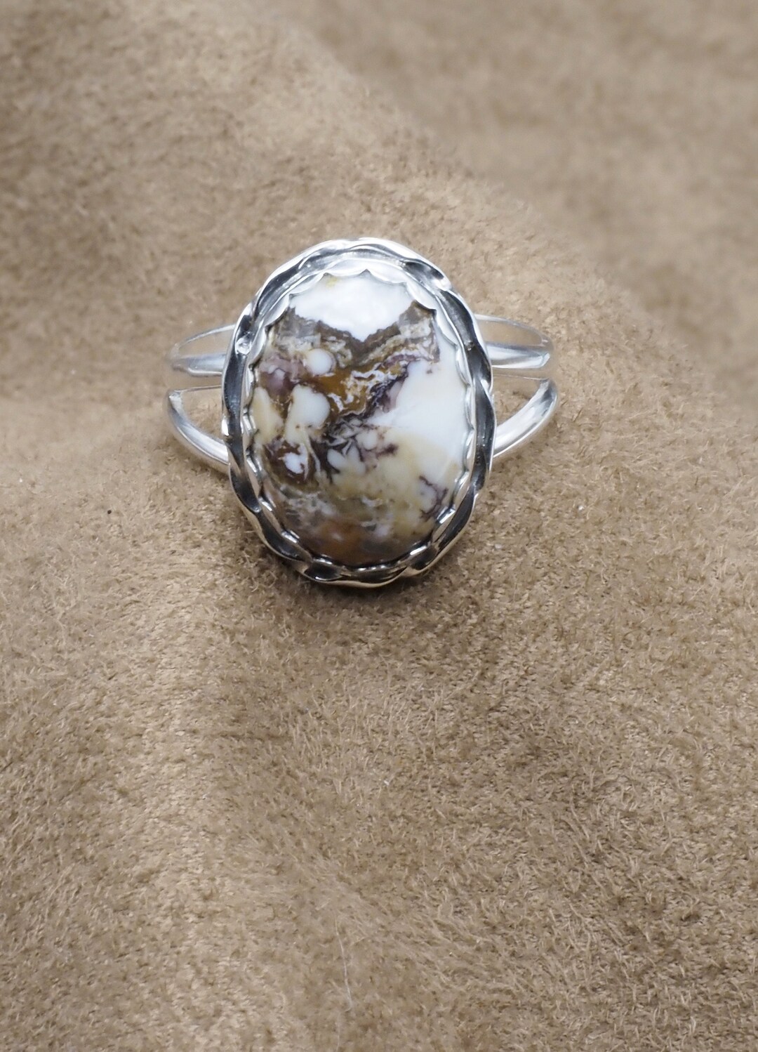Ladies Wild Horse Magnesite Sterling Silver Ring 925 Silver - Etsy